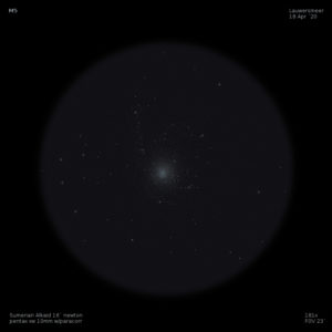 Slideshow with sketches of all Messier objects - Deepskysketch