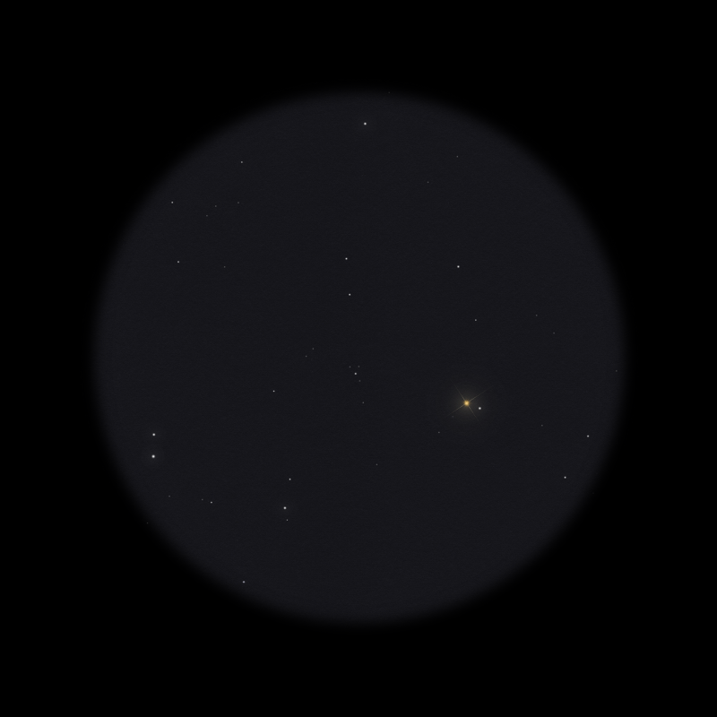 Mira - sketch of minimum and maximum - Deepskysketch