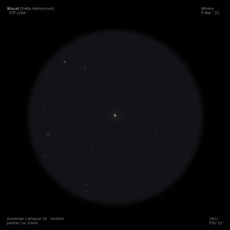 Winter double star sketches - Deepskysketch