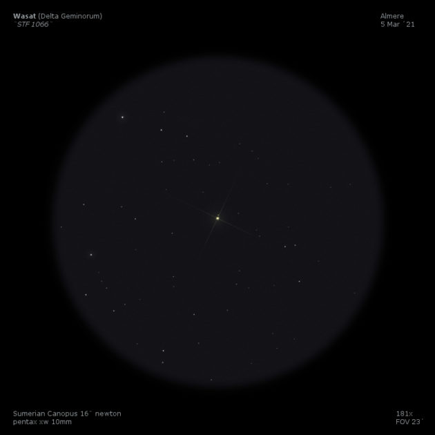 Winter double star sketches - Deepskysketch