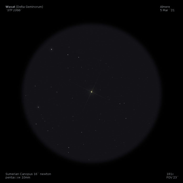 Winter double star sketches - Deepskysketch