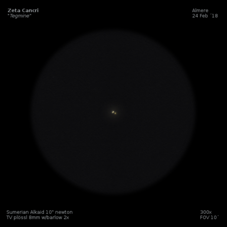 Spring double star sketches - Deepskysketch