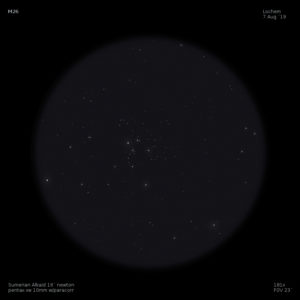 Slideshow with sketches of all Messier objects - Deepskysketch